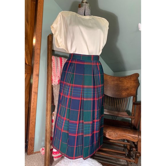 Pendleton | Skirts | Vintage Pendleton Tartan Plaid Skirt | Poshmark